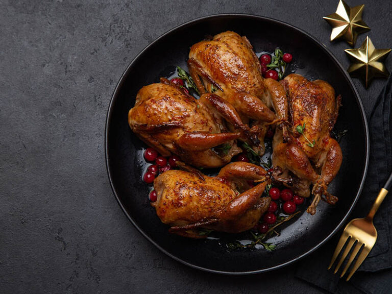 Quail, Boneless, 4 in a 520g pack – Kezie Foods