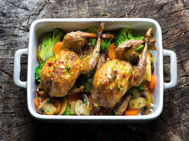 Quail, Bone in, 2 in a 400g pack +/- – Kezie Foods